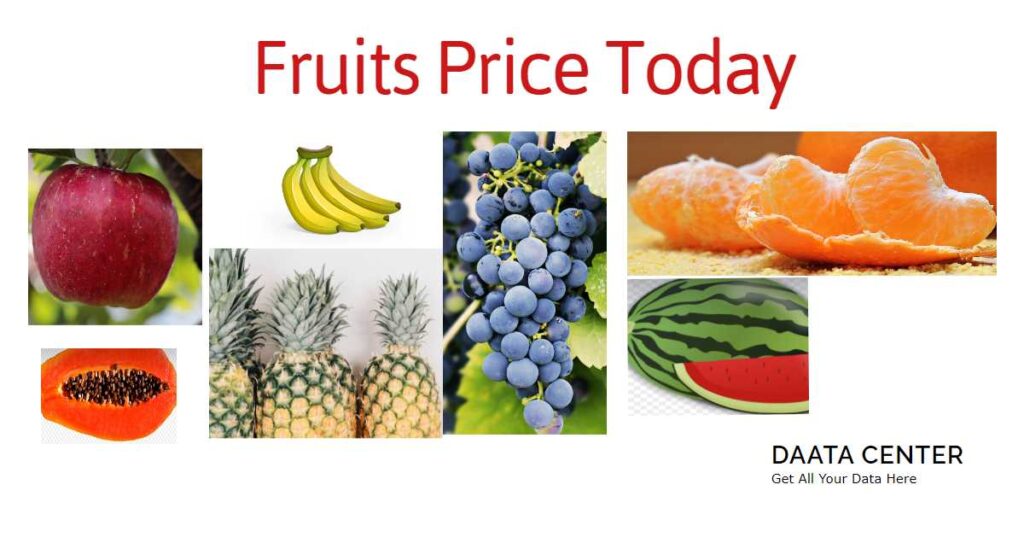 Koyambedu Fruit Market Price List - December 17, 2025